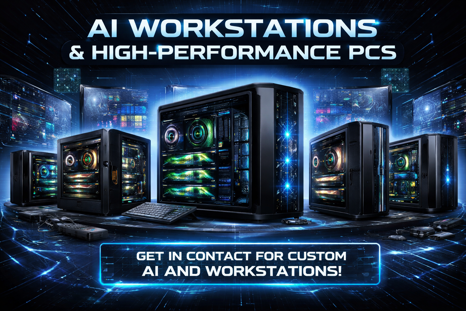 Workstations / AI Computers – Lakes Custom Computers