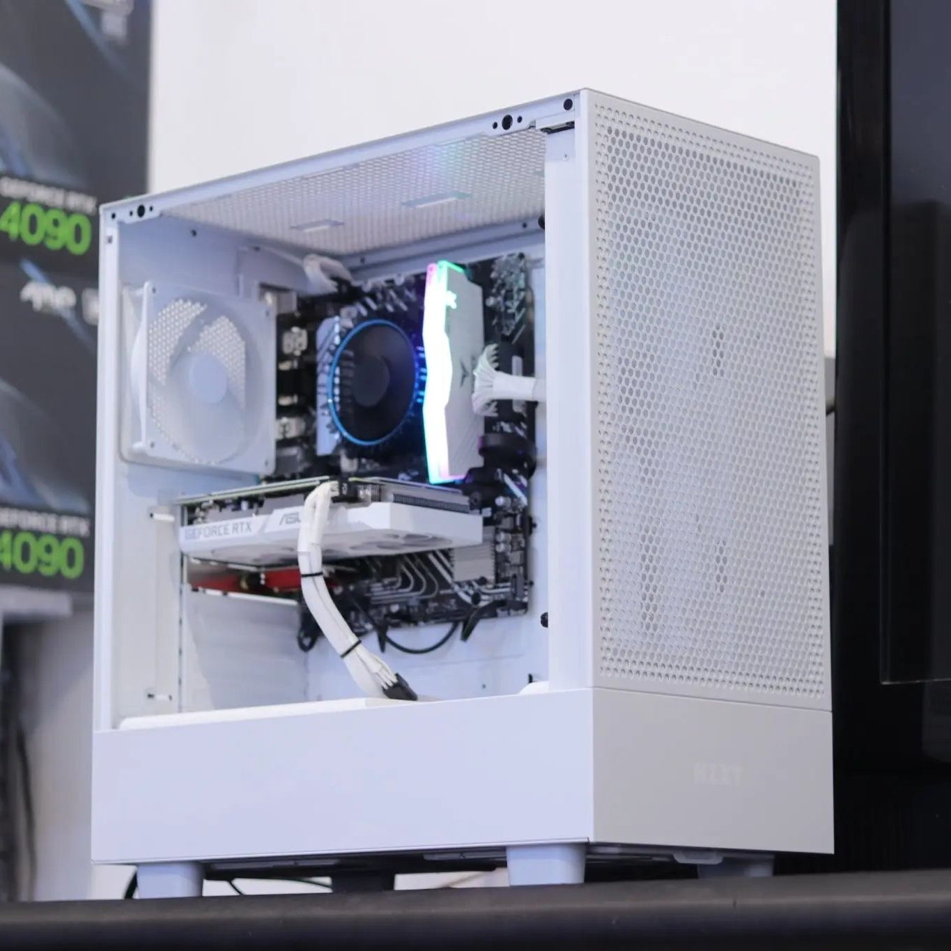 Joel's White or Black NZXT PC (i5 12400F + RTX 4060) - Lakes Custom ...
